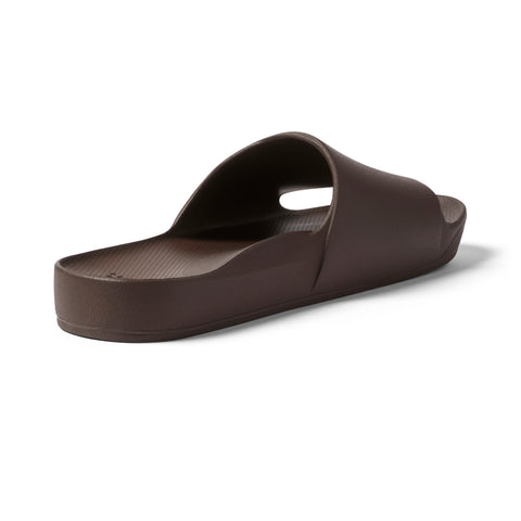 Arch Support Slides - Classic - Brown – Archies Footwear | AU