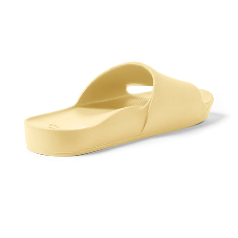 Arch Support Slides - Classic - Lemon – Archies Footwear | AU