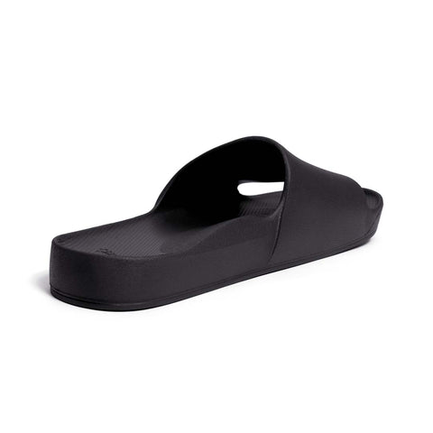 Arch Support Slides - Classic - Black – Archies Footwear | AU