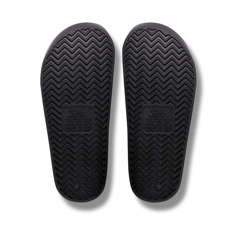 Arch Support Slides - Classic - Black – Archies Footwear | AU