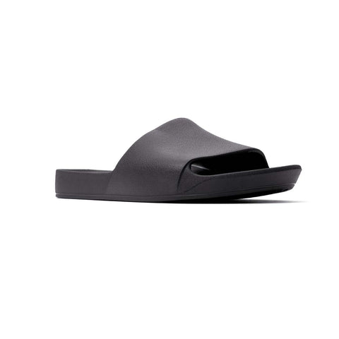 Arch Support Slides - Classic - Black – Archies Footwear | AU